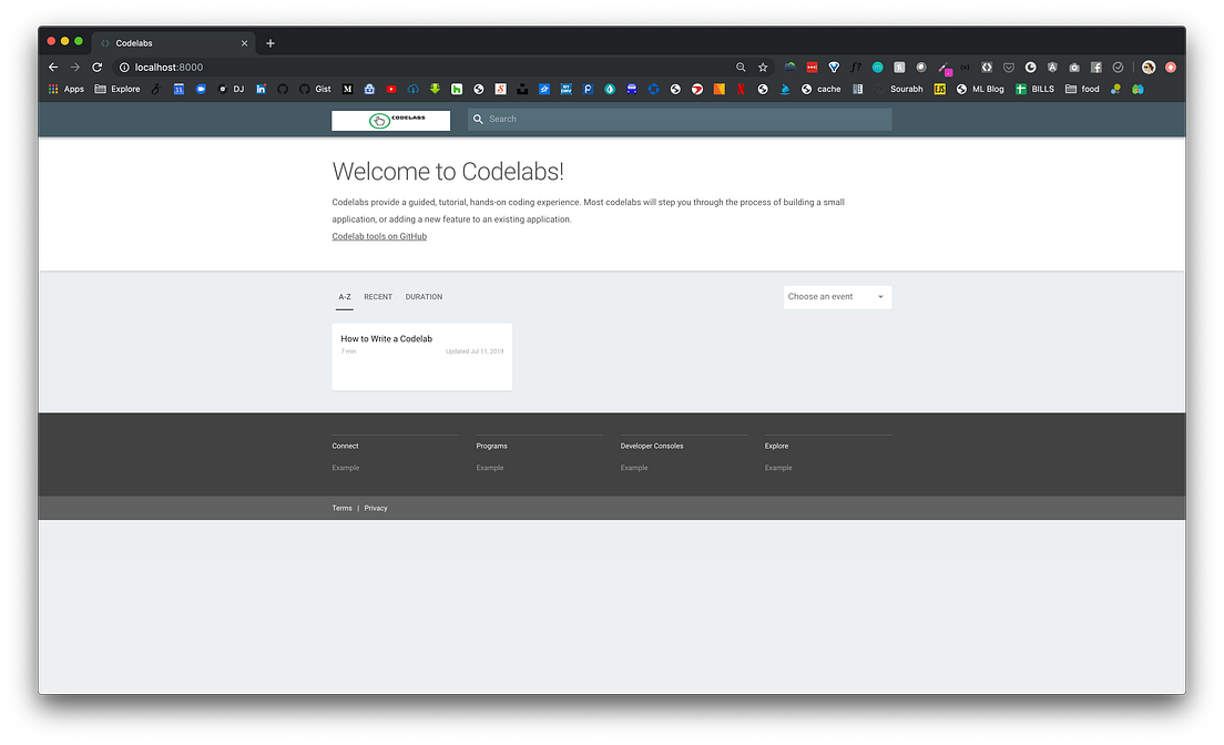 Publish Technical Tutorials in Google Codelab Format | by Zarin Lokhandwala | Medium
