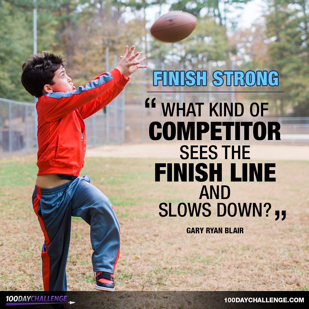 Finish Strong Motivational Posters | by Gary Ryan Blair | Mind Munchies ...