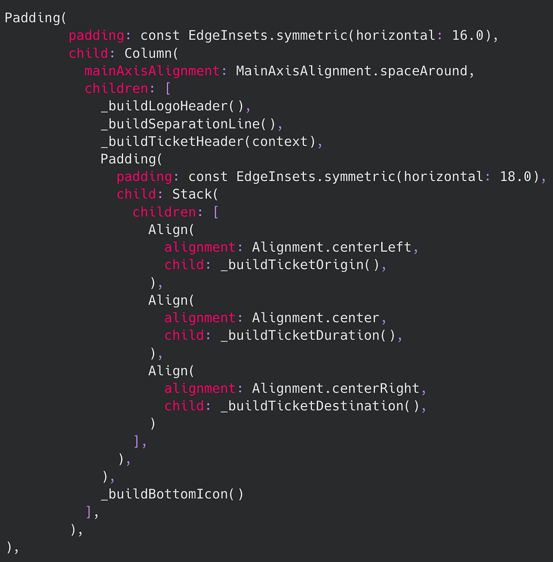 Flutter Vignette — Boarding Pass | Flutter Community