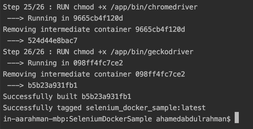 Dockerize Selenium Java Project and run Selenium Scripts within Docker ... Dockerize Selenium Java Project and run Selenium Scripts within Docker ...