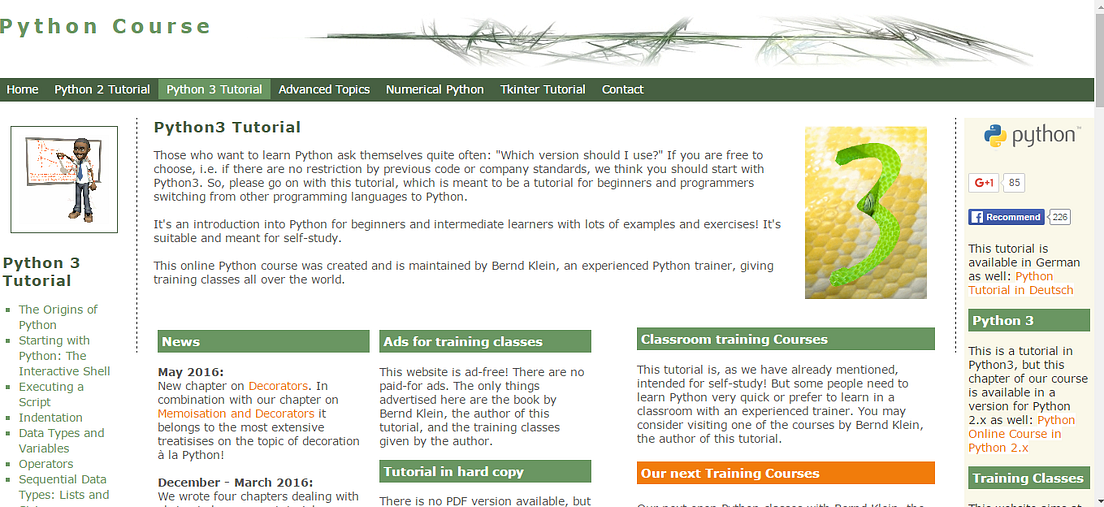 10 Resources to Learn Python 3. Developers have been falling in love ...