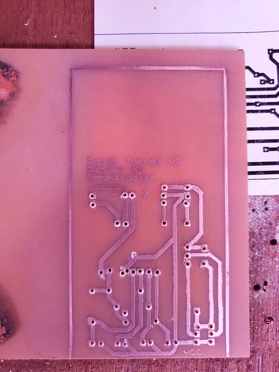 Solar Turret — Version 2 — The PCB | by J3 | Jungletronics | Medium