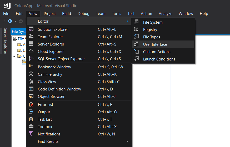 How to create a Windows Installer/ Setup File for Desktop Application using Visual Studio 2017 ...