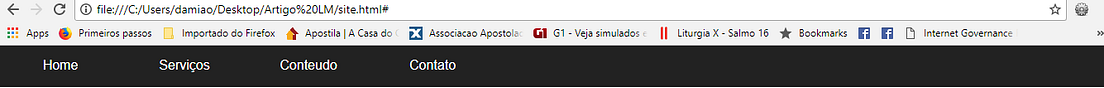 Criando Um Menu Dropdown Responsivo Com Html5 E Css3 By Damiao Souza Medium