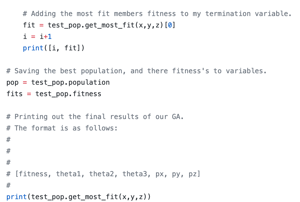 Genetic Algorithms — Python Code. This post is the last of a long series… | by Felix Blanco Jr ...