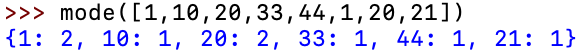 Python Mean Median Mode Functions Without Importing Anything By