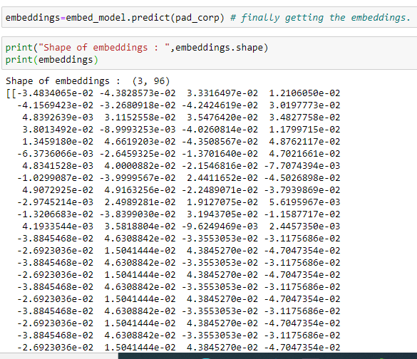 Detailed Explanation of Keras Embedding Layer | by Naidubhavya | Medium