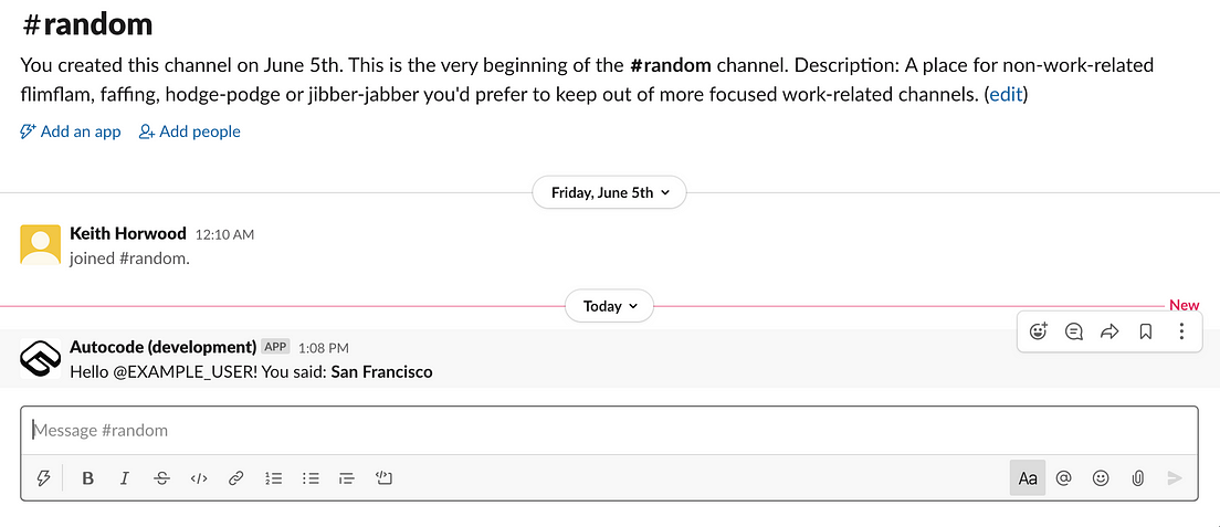Build A Serverless” Slack Bot In 7 Minutes With Nodejs And Autocode