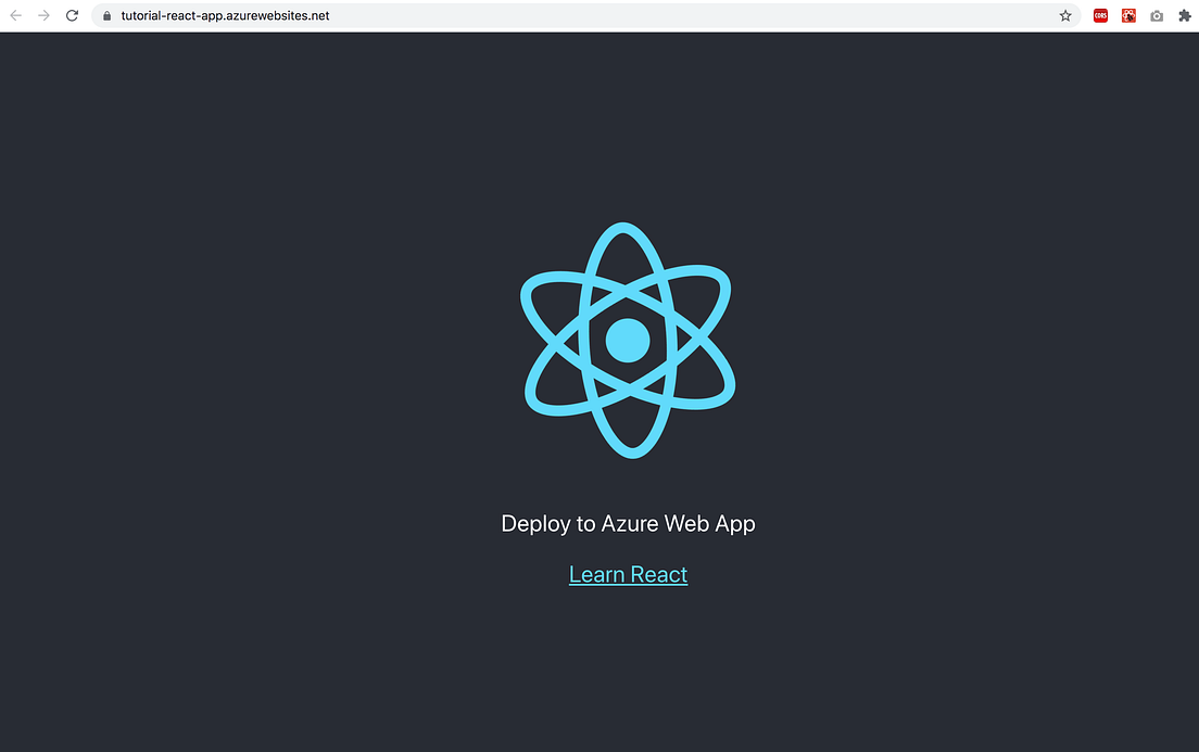 How to deploy a React App to Azure Web App with Visual Studio Code | by ...