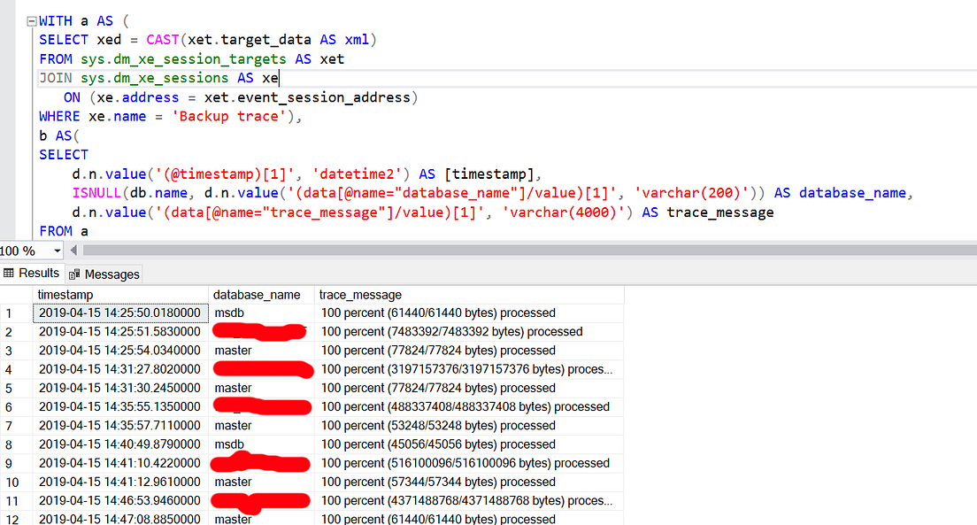 Monitor when Azure SQL Managed Instance performs automatic database ...