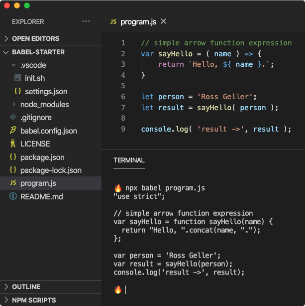 How to quickly transpile JavaScript using Babel alone? A brief ...