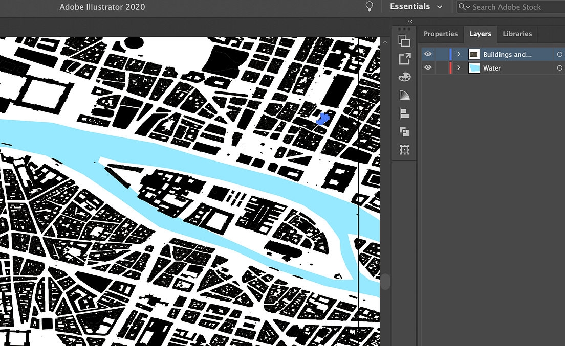 Making a Simple Figure-Ground Map with OSM Data and QGIS. | by Ahmad ...