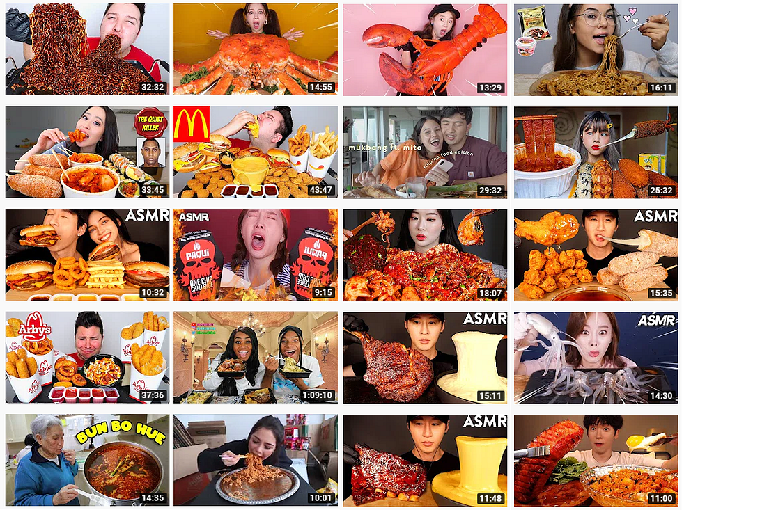 Mukbang (Livestream eating): Influences on Mind, Body and Soul | by JJ ...