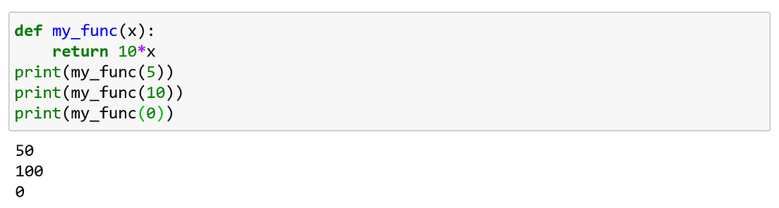 Python Functions. Function is a group of statements that… | by ...