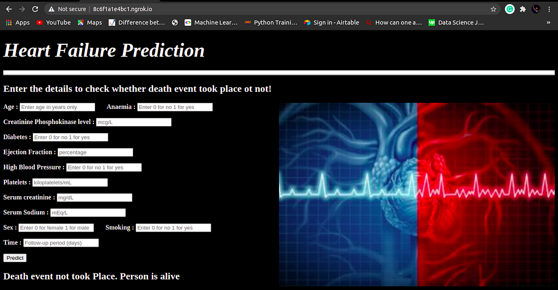 Machine Learning Model Deployment using Flask in Google Colab | by ...