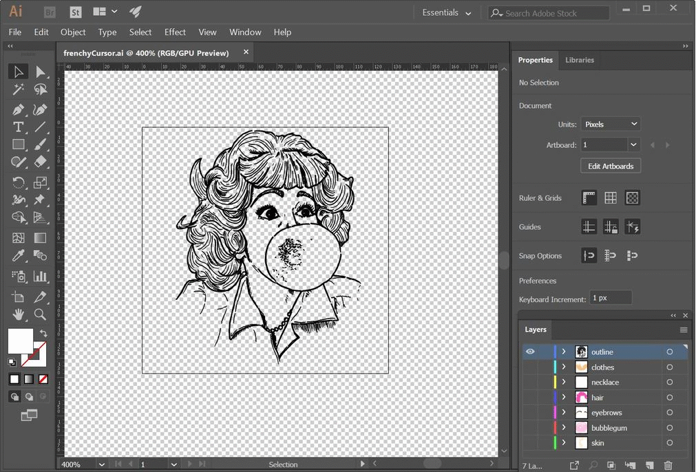 How to create your own custom cursor | by Maggie Deuitch | Medium
