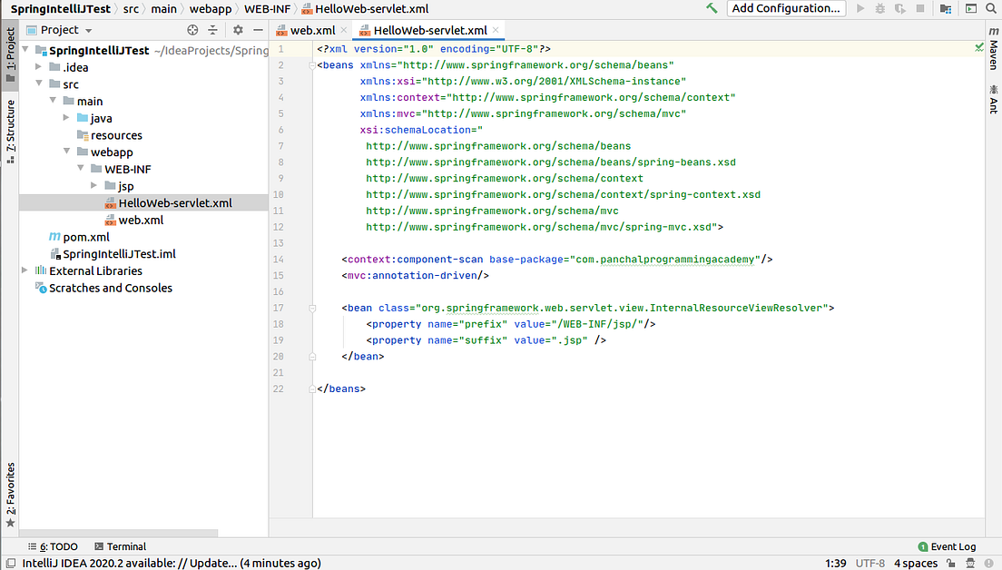 Create a Spring MVC project with maven and IntelliJ IDEA Community Edition | by Shubham Panchal ...