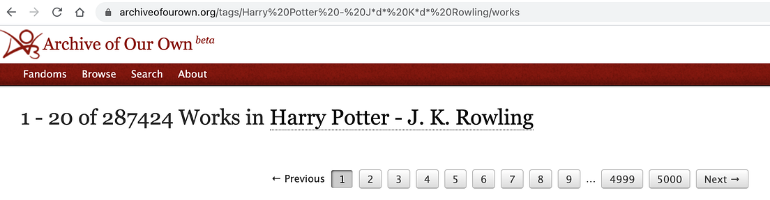 Mining Fanfics on AO3 — Part 1: Data Collection | by Sophia Z. | Nerd ...