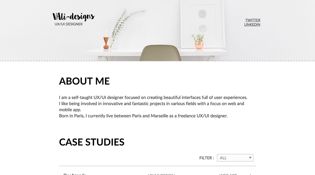 How I finally finished my portfolio | by Vanessa Lirus | Prototypr