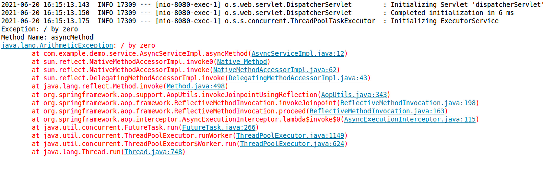 Asynchronous Calls In Spring Boot Using Async Annotation By Sandesh