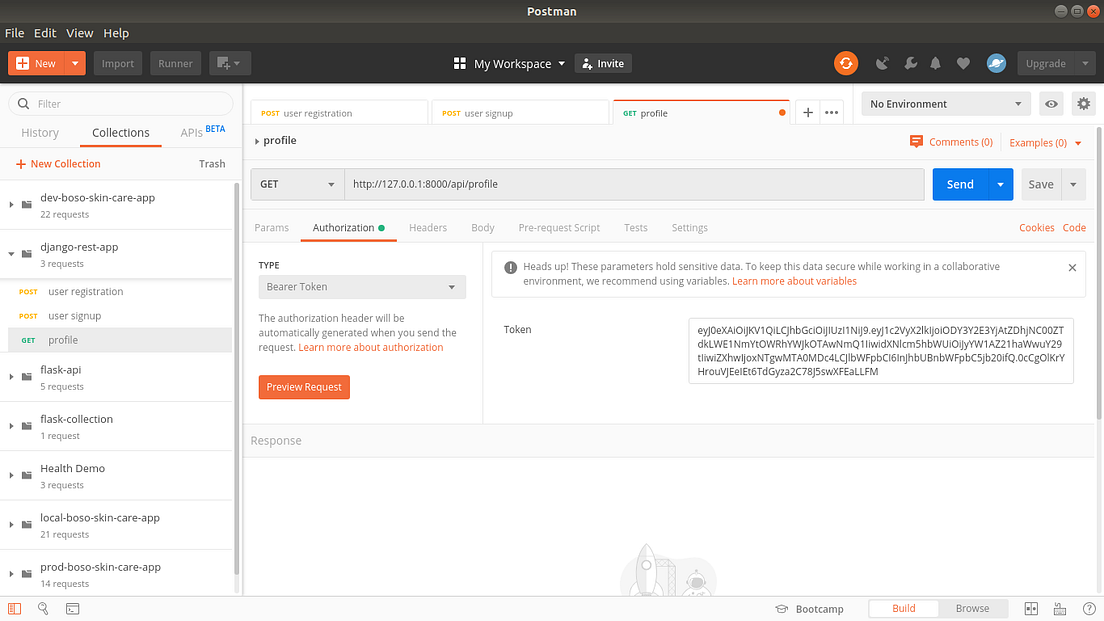Django Rest API with JSON web token(JWT) authentication. | by Sambhav ...