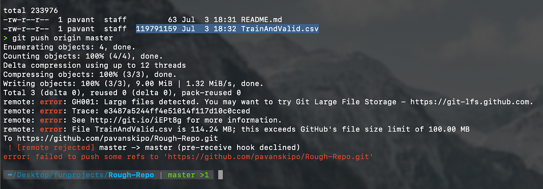 How To Use Git Lfs Large File Storage To Push Large