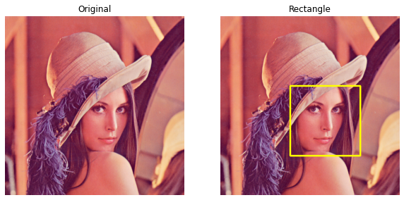 Inner Working of cv2.rectangle() using NumPy | by Sameer | Analytics Vidhya | Medium