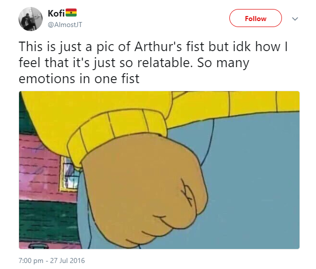The background of the Arthur’s Fist meme | by Jacqueline Cheng | Medium