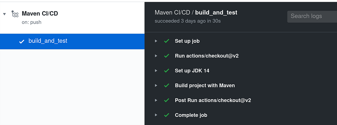 CI/CD for Java Maven using GitHub Actions | by Alexander Volminger | Medium