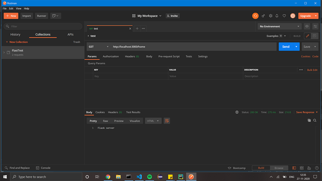 Connecting Flask with Node.js.. A short tutorial on how to build a ...