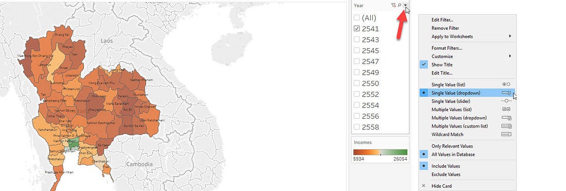 Map Visualization (Thailand) ด้วย Tableau | by Pichitchai Pimkote | Medium