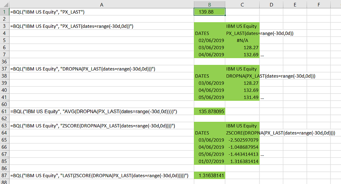 Introduction to Bloomberg Query Language (BQL) | by UML Business data | Using specialist ...