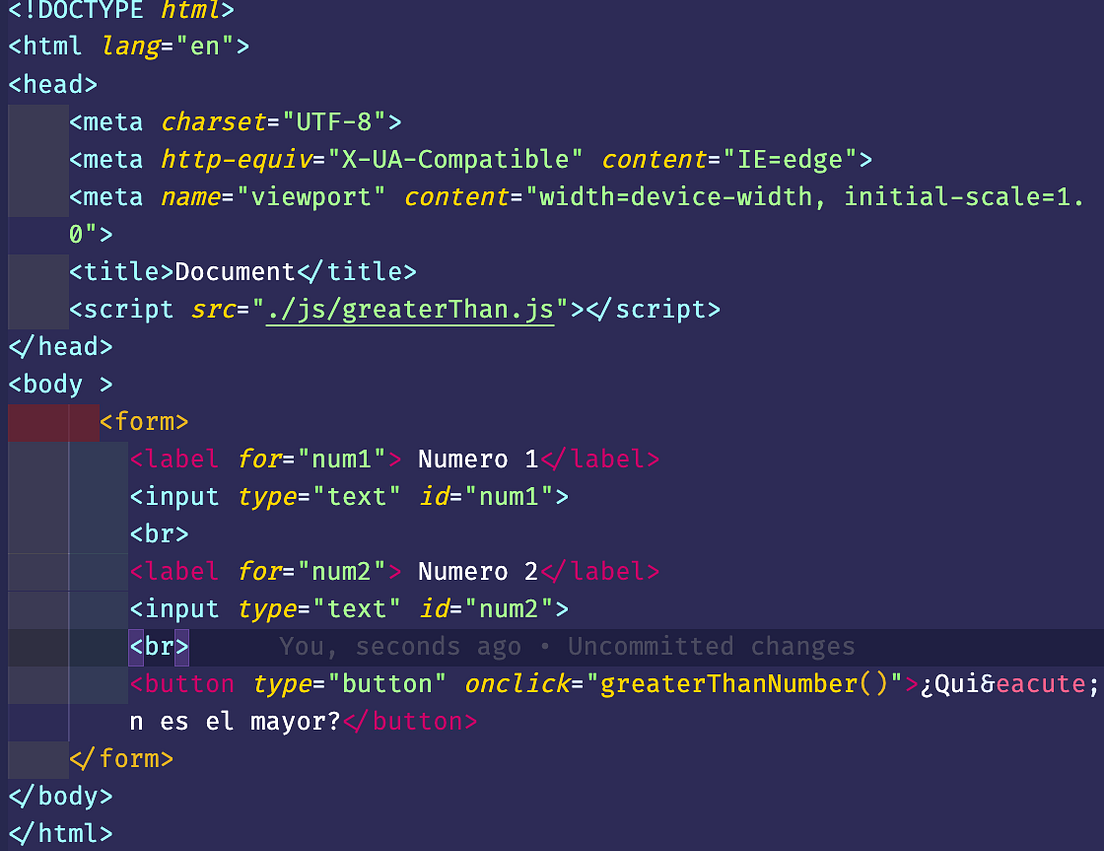 Ejercicios de Javascript- Ejercicio Numero Mayor | by Alonso Salcido ...