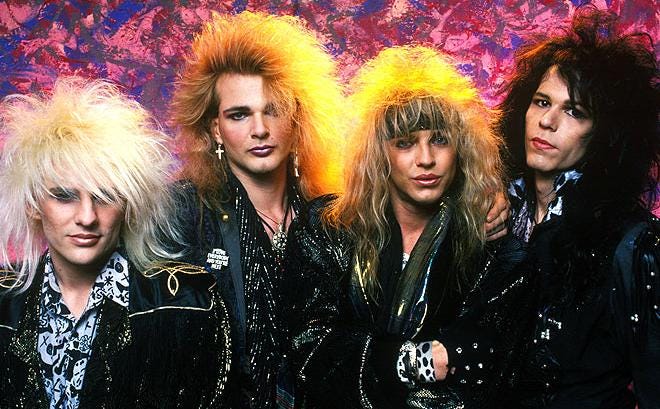 The Top Five Glam Metal Bands of All Time | by NAD Electronics | NADblog The Top Five Glam Metal Bands of All Time | by NAD Electronics | NADblog