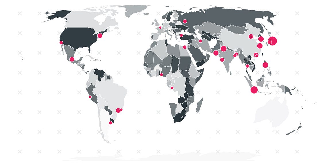 How to create pure react SVG maps with topojson and d3-geo | by Richard Zimerman | Medium