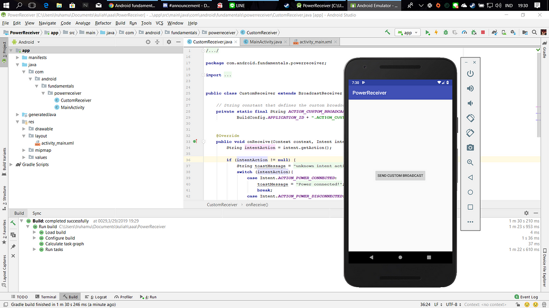 Android Developer Fundamentals V2 Lesson 7 By Iruhamu