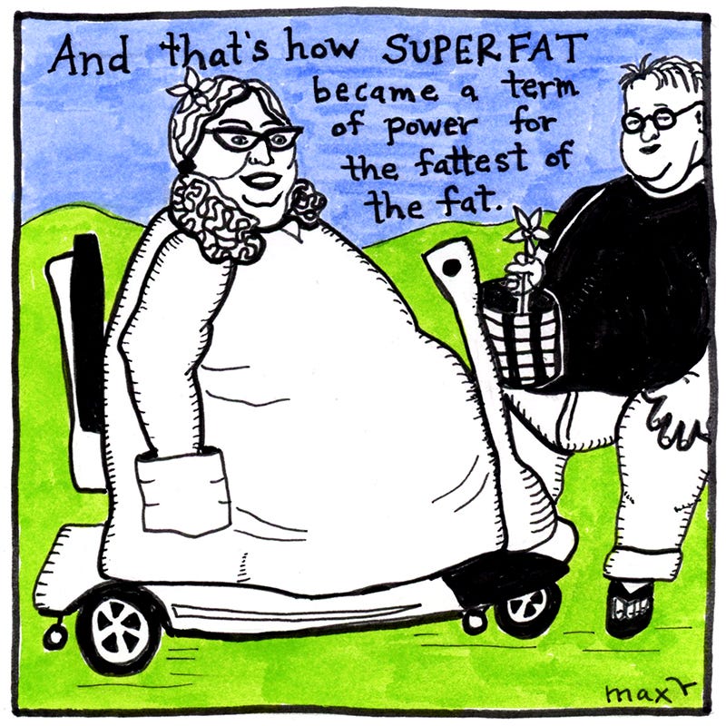 Community origins of the term “Superfat” | by Cherry Midnight and Max ...