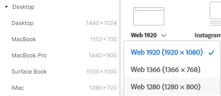 An ultimate guide to selecting the perfect artboard size for desktop ...