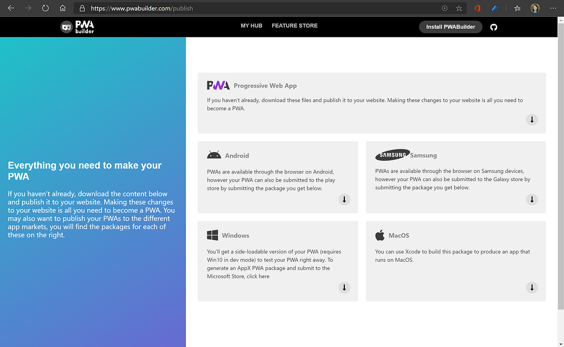 Building A Progressive Web App With Pwabuilder By Justin Willis Pwabuilder Medium