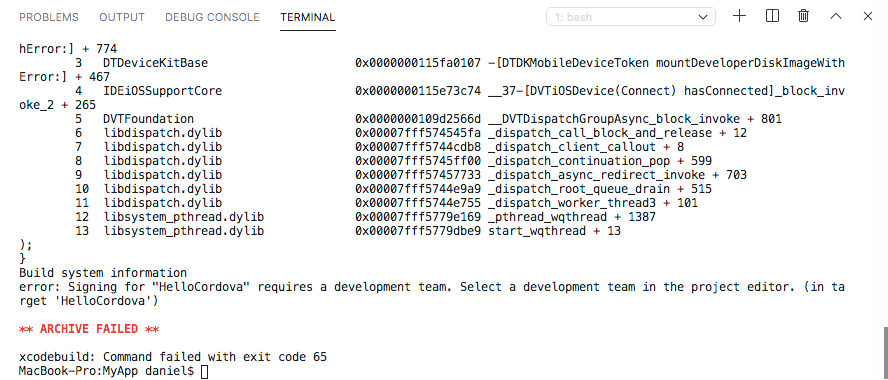 [Apache Cordova]實作第一個Hello Cordova，並且同時build到Web、iOS | by Daniel Yu | Medium