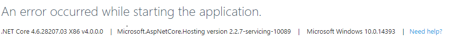 Troubleshooting Azure App Service Deployment Errors An Error Occurred While Starting The