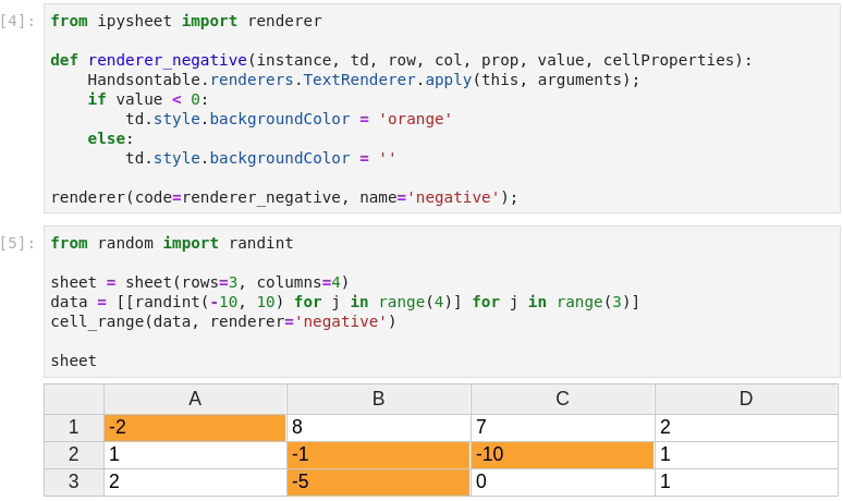 Interactive spreadsheets in Jupyter | by Martin Renou | Towards Data ...