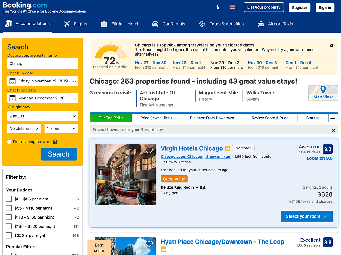 Customer Journey Map on Booking.com-GU | by Yunxuangu | Medium