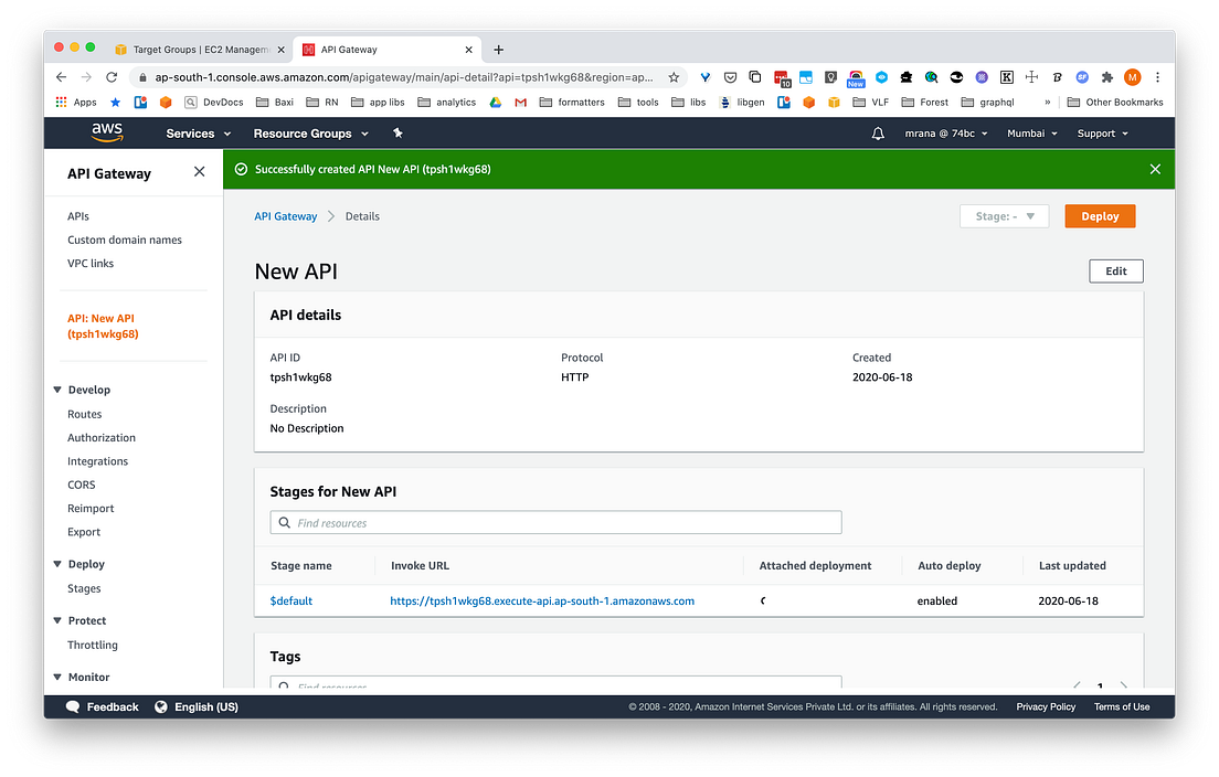 AWS API Gateway private integration with HTTP API and a VPC Link | by ...