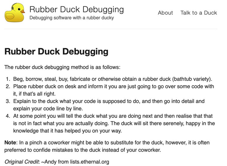 Rubber Ducking- What It Is and Why It Works | by Jay Kim | Medium