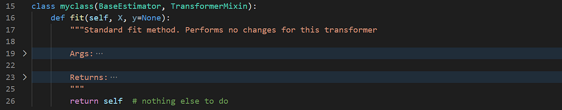 3 Easy Steps to Folding Docstrings in VSCode | by Graham Harrison | Jun, 2021 | Towards Data Science