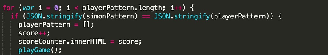 Recreating Simon. Using Javascript, CSS, and HTML | by Austin Regan | Medium