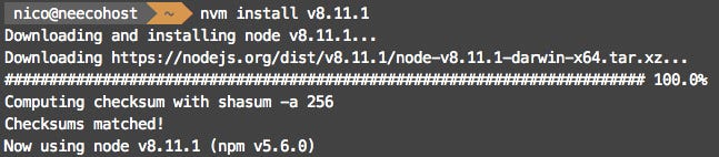 Múltiples versiones de Node con NVM | by Nicolás Avila | devsChile | Medium