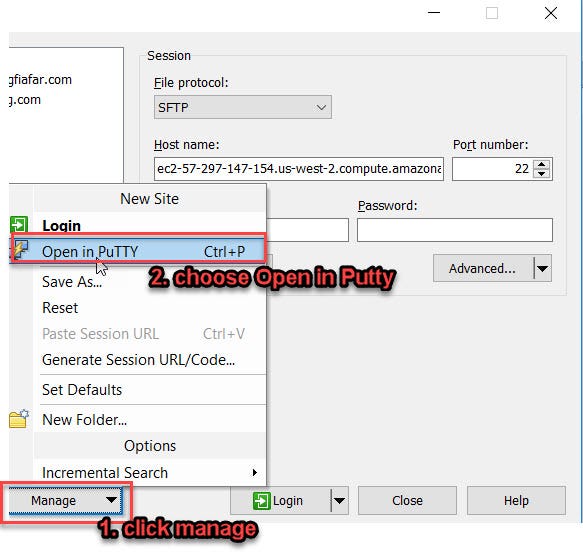 Ec2 Aws Winscp Connect Instance With Keypair Or Private Key By Thammarat Pratchayawasin