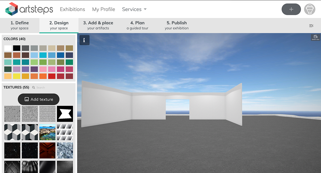 How to design a unique VR exhibition using ARTSTEPS | by Mariam Bagersh ...
